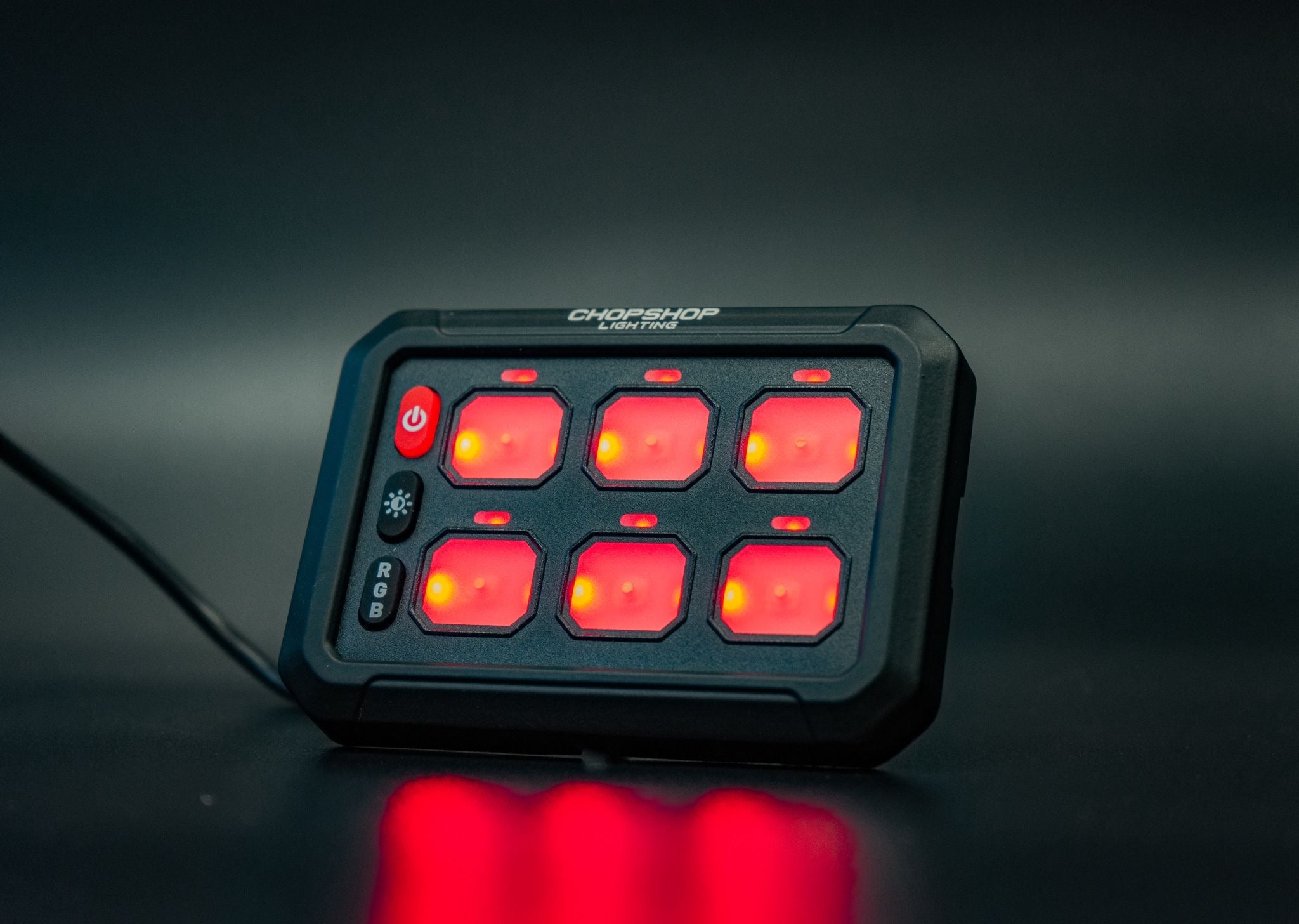 6 Gang RGB Bluetooth Switch panel – ChopShop Lighting